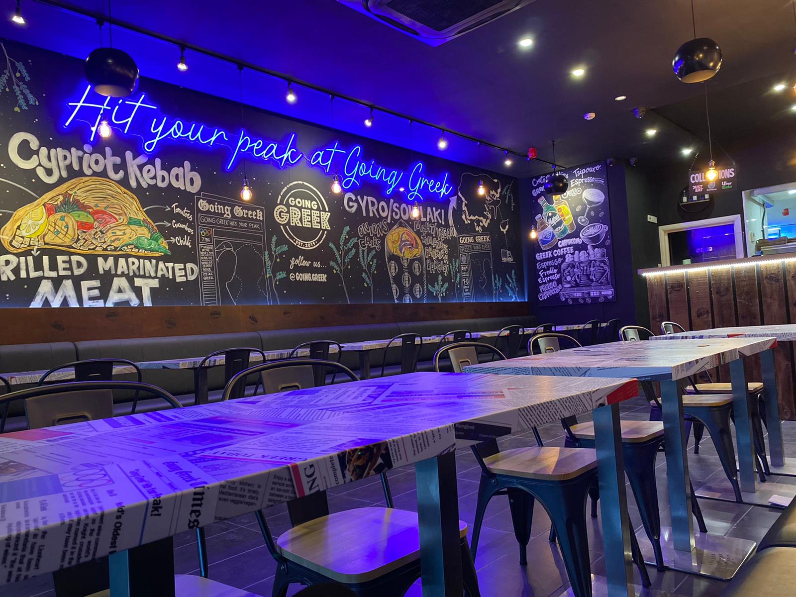A brand-new restaurant Going Greek arrives in Borehamwood